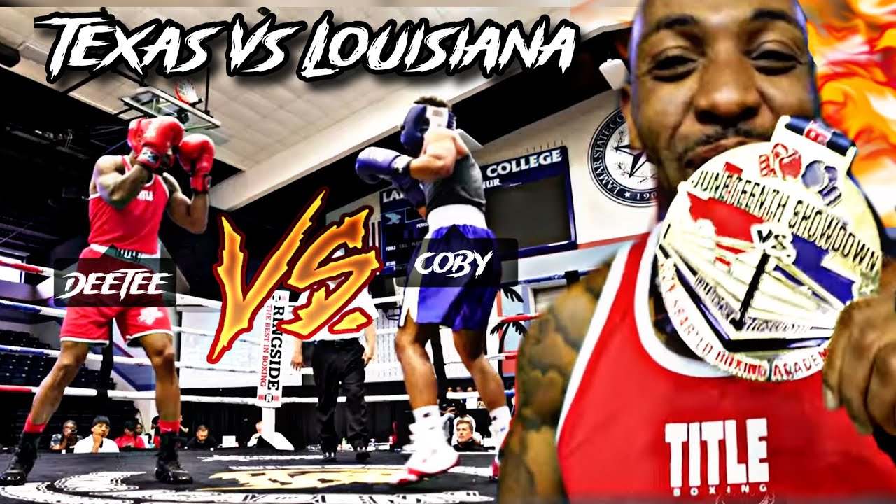 DEETEE VS COBY BATISTE | TEXAS VS LOUISIANA BOXING - YouTube