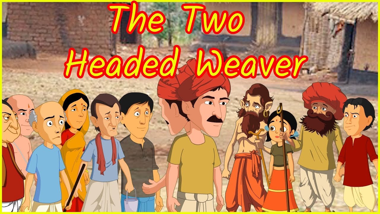 The Two Headed Weaver | English Cartoon For Children | Moral Stories ...