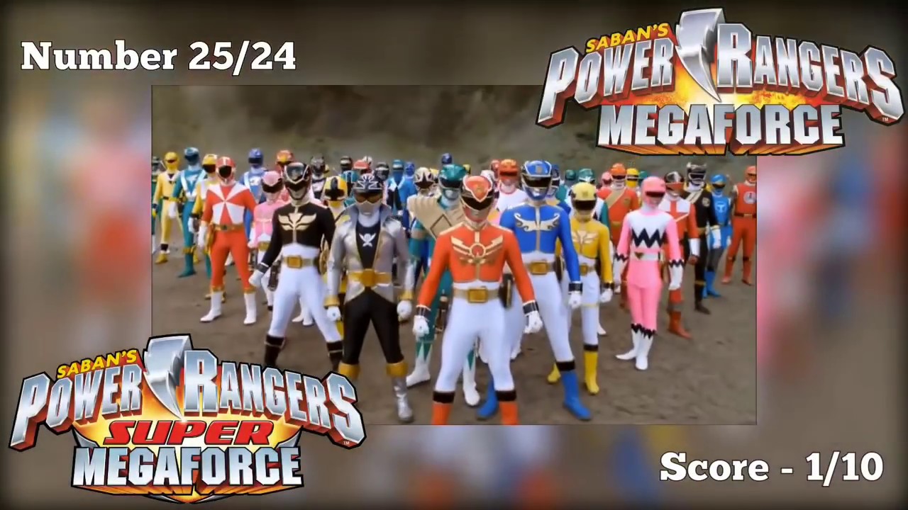 Top 25 Power Rangers Seasons - Ranked Worst to Best - YouTube