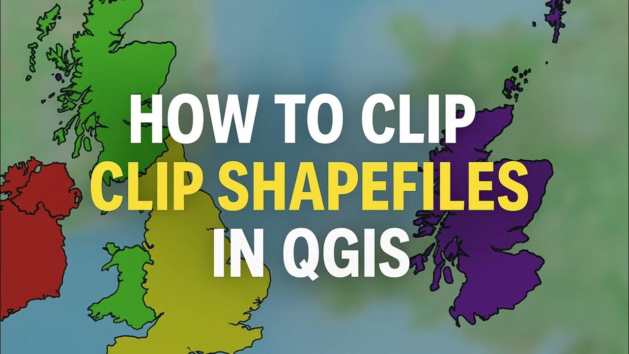 How to Clip Shapefiles in QGIS - YouTube
