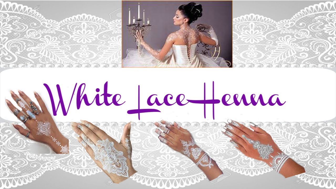 White Lace Henna I ByJenniferlynn - YouTube