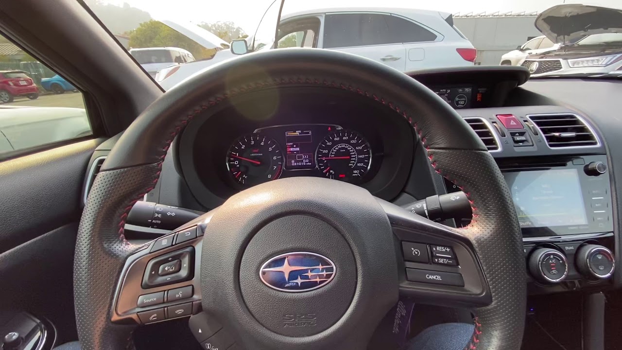 (AK) How to use the mini screen in the 2018 Subaru Wrx Sti - YouTube