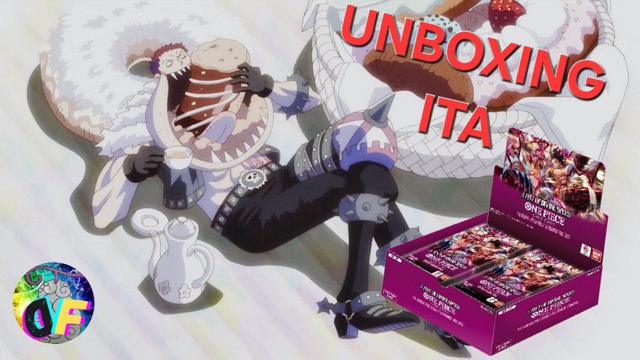 One Piece TCG - A Fist Of Divine Speed OP11 UNBOXING ITA - YouTube