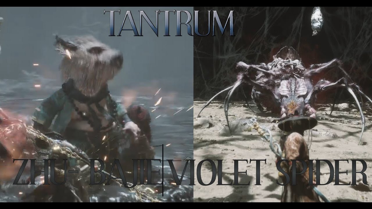 HJfS67322| ZHU-BAJIE | VIOLET SPIDER -BOSS FIGHTS |TANTRUM - YouTube