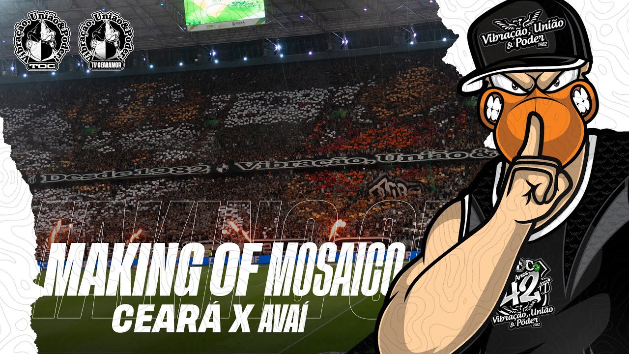 Making of MOSAICO CEARÁ X AVAÍ | TORCIDA CEARAMOR - YouTube