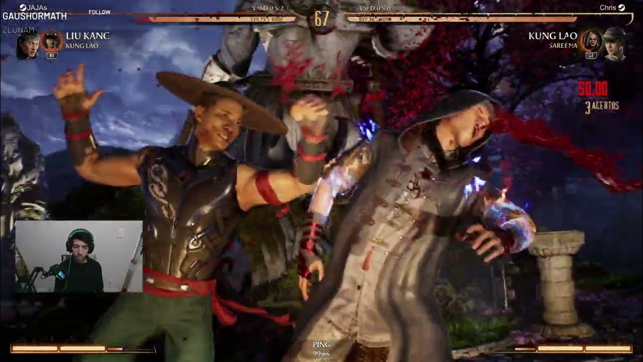 Mortal Kombat 1: Kung Lao vs Liu Kang - KL - YouTube