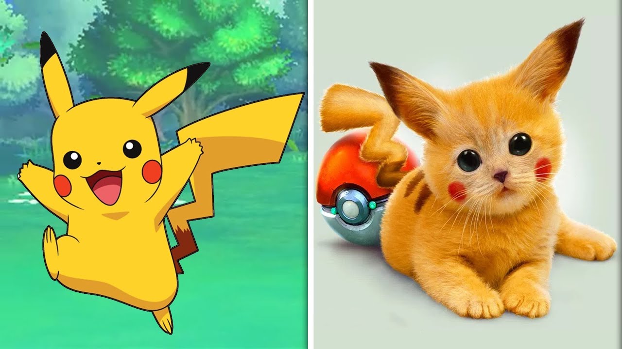 Pokemon In Real Life 2020 | Realistic Pokemon | All Characters - YouTube