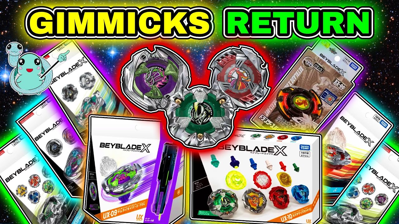 GIMMICKS RETURN IN BEYBLADE X! Unboxing and Review! - YouTube