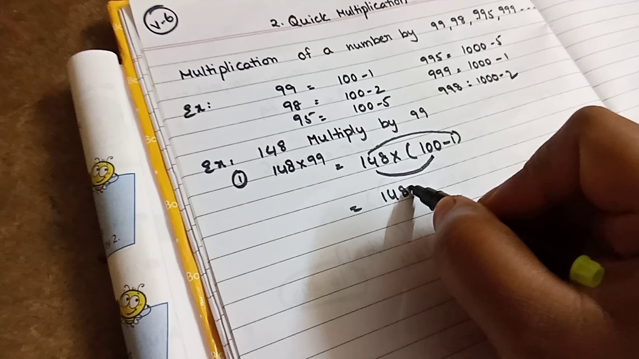 Class-5, mathematics, chapter-2, Quick multiplication, video-6 - YouTube