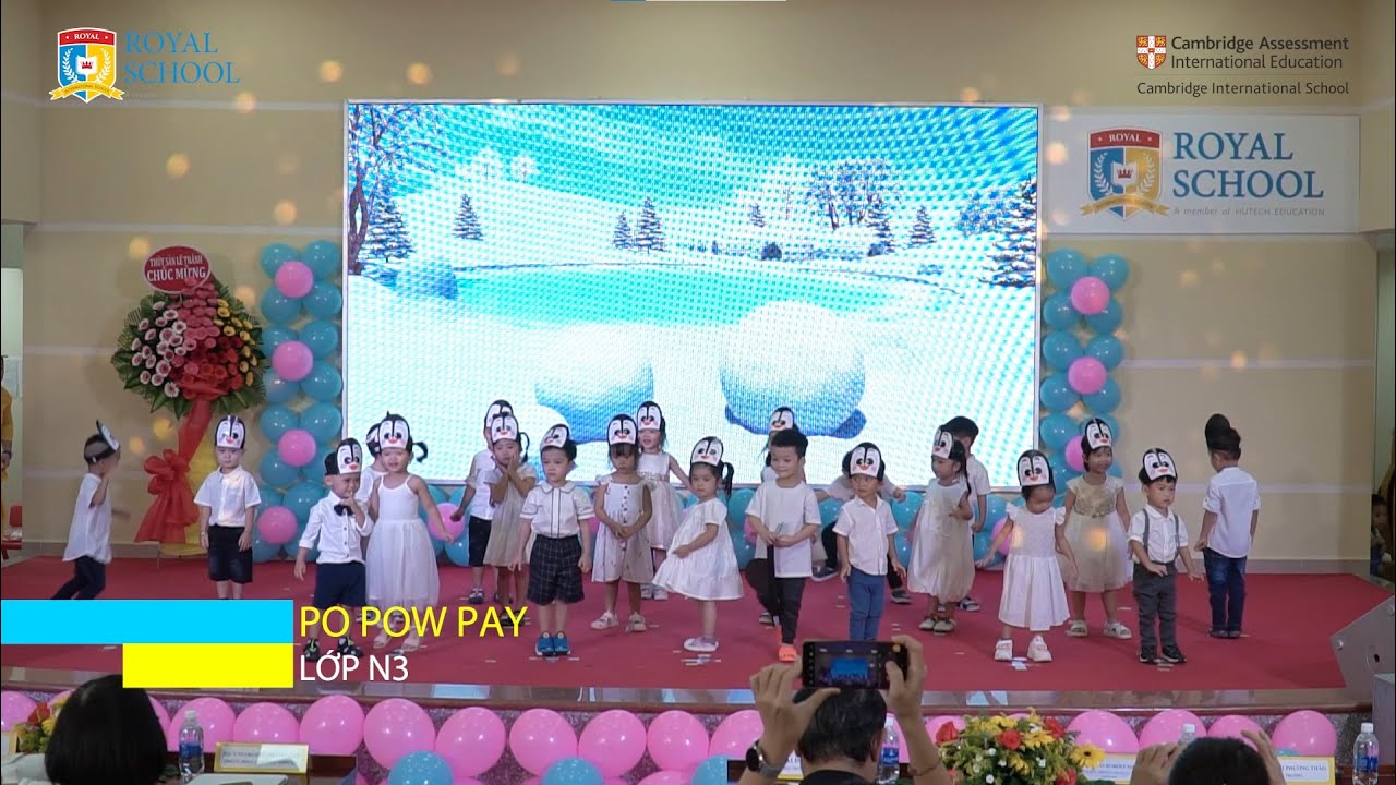 PO POW PAY | LỄ TỔNG KẾT KHỐI MẦM NON PHÚ MỸ HƯNG | ROYAL SCHOOL - YouTube