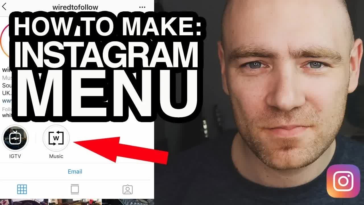 How to make an Instagram Menu using Stories - YouTube