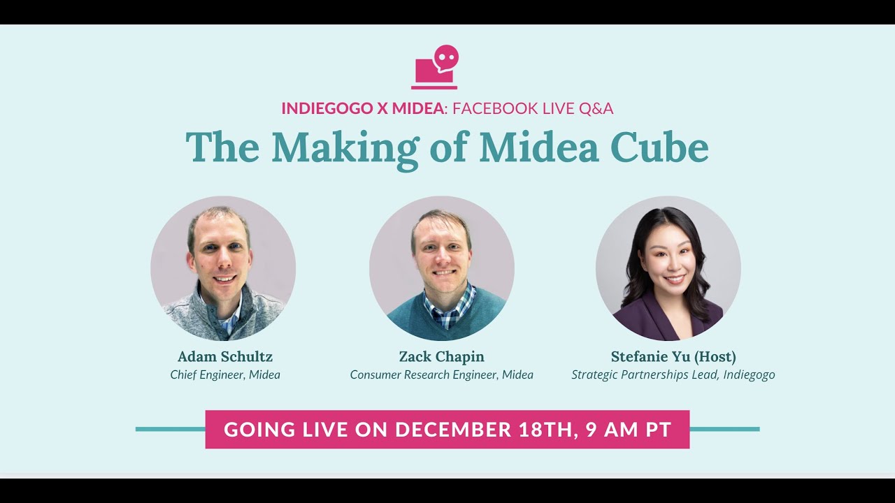 LIVE Q&A with MIDEA: The Making of MIDEA CUBE - YouTube