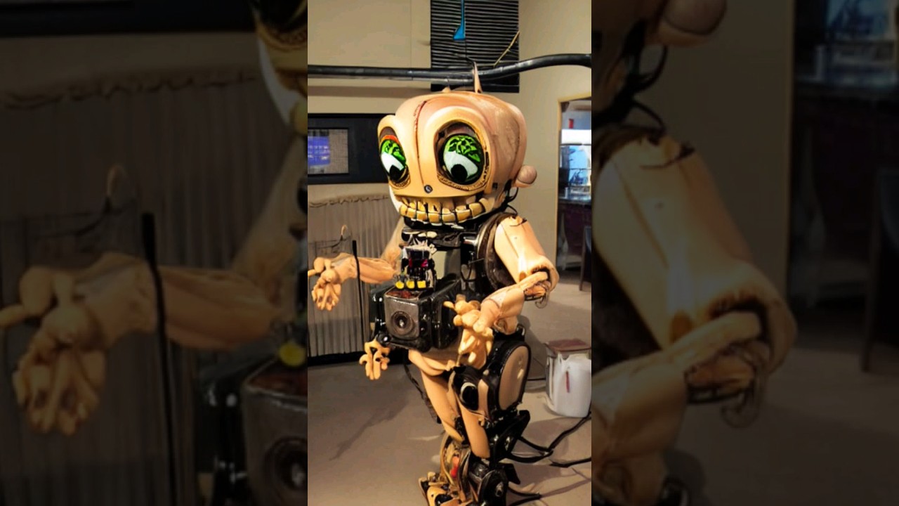 Animatronic | What Ai Thinks #animatronics #aiart #shorts - YouTube