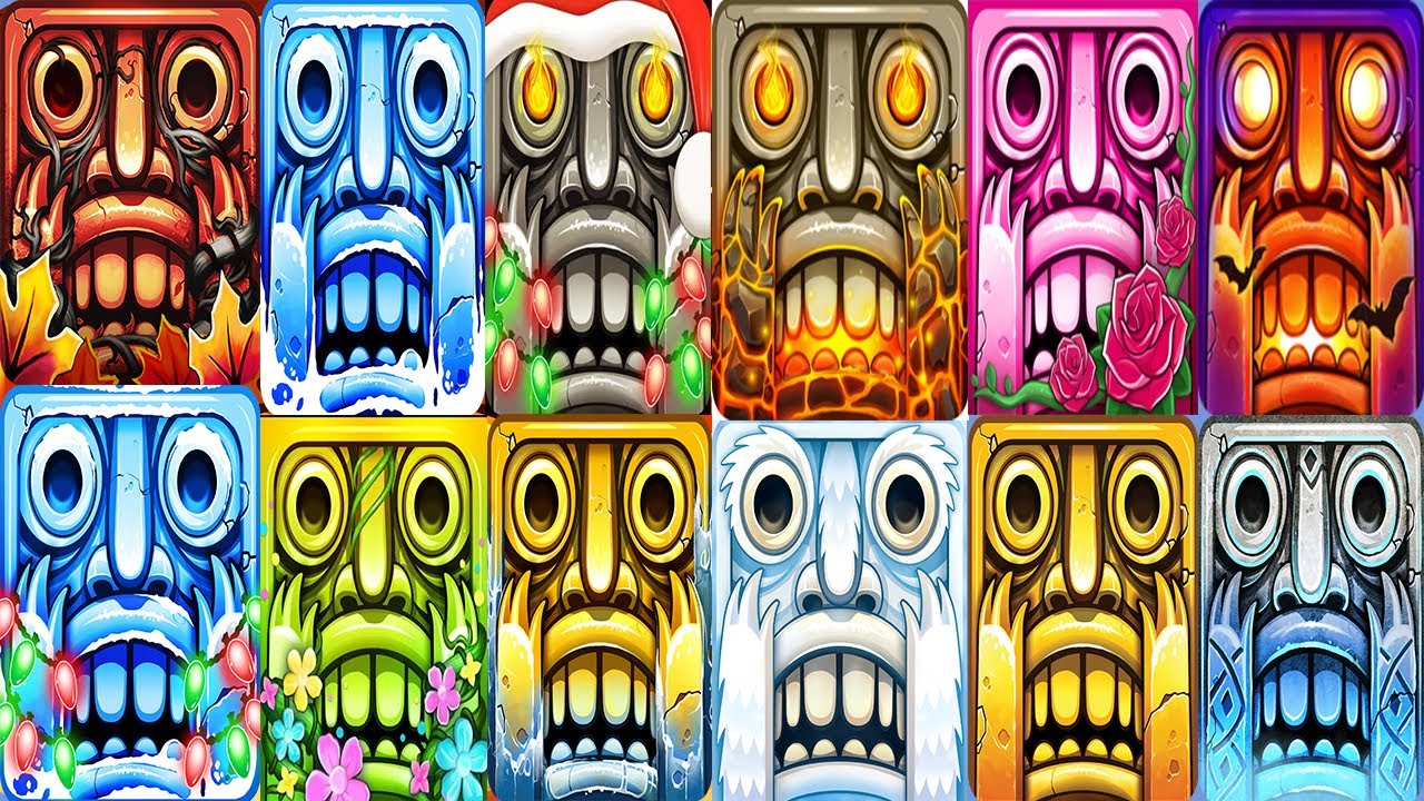 Temple Run 2 ALL MAPS 2020 | 15 MAPS HEADSTARTS IN ONE VIDEO - YouTube