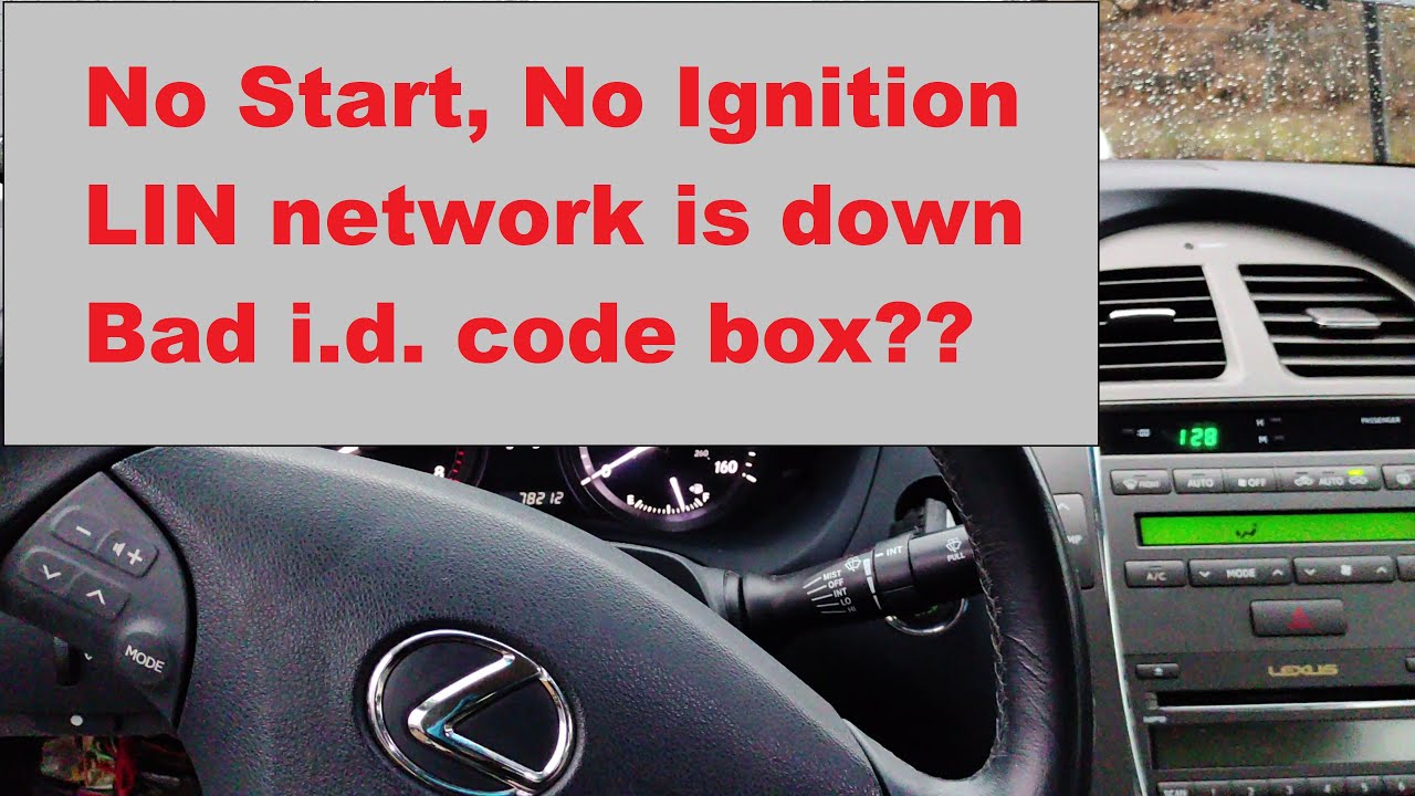 08 Lexus ES350 | b2325 b2789 b2785 | id code box - YouTube