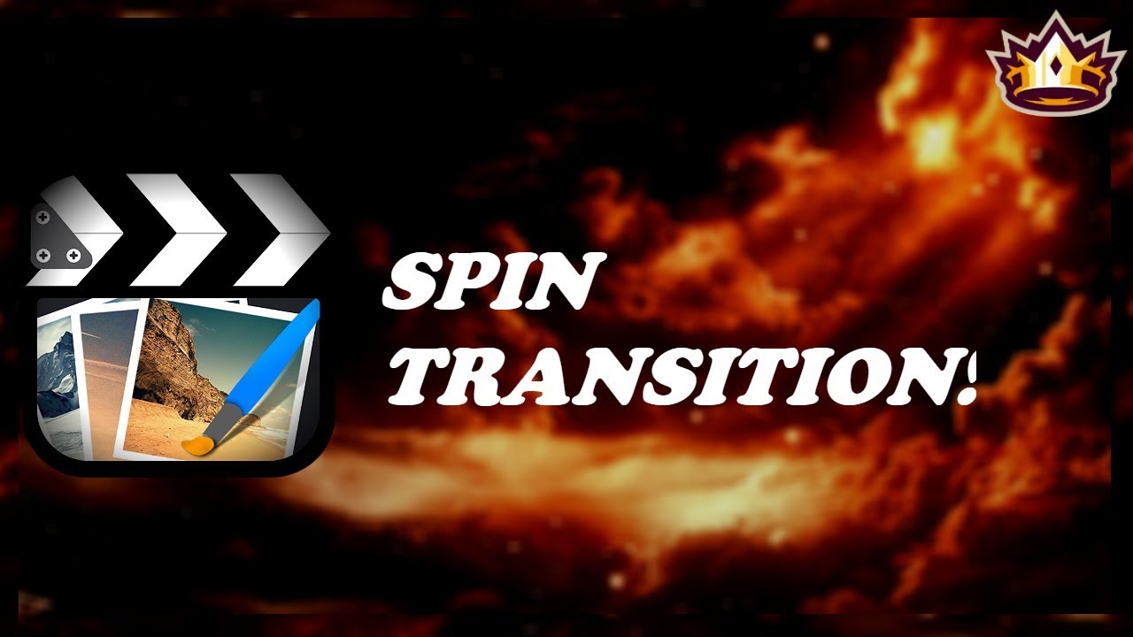 Smooth Spin Transition Tutorial! | Cute Cut Pro! - YouTube