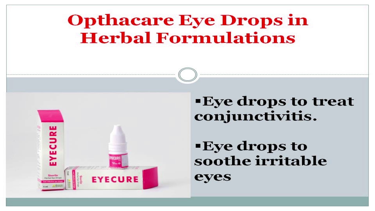 Herbal Eye drops & Ayurvedic ophthalmological products manufacturer ...