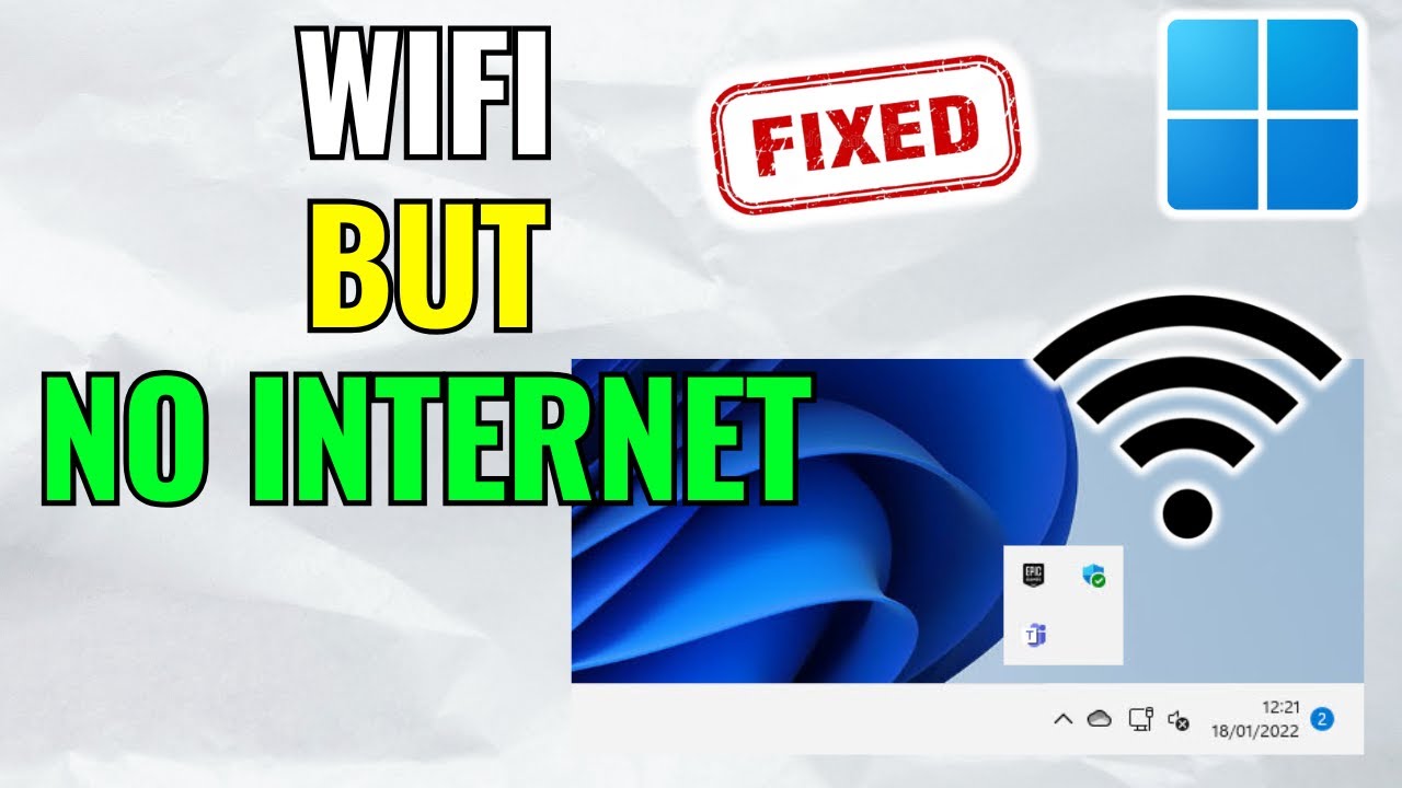How to Fix WiFi Connected But No Internet on Windows 11 Laptop | 2025 ...