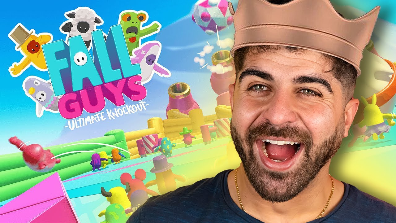 Έπαιξα σαν επαγγελματίας! | Παίζω το Fall Guys ΔΩΡΕΑΝ - YouTube