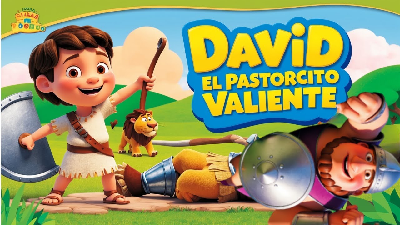 🛡️⚔️"DAVID , el Pastorcito VALIENTE que Venció a GOLIAT"/ Historia ...