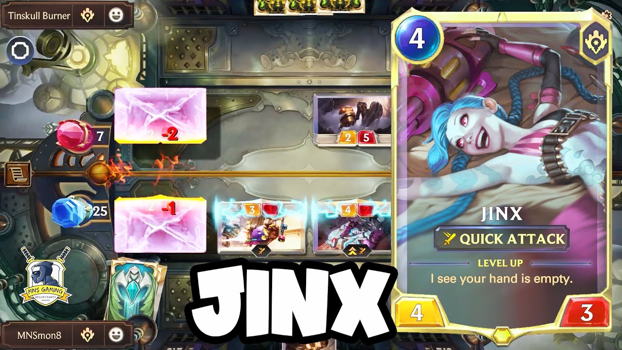 How To Win With JINX | Legends of Runeterra - YouTube