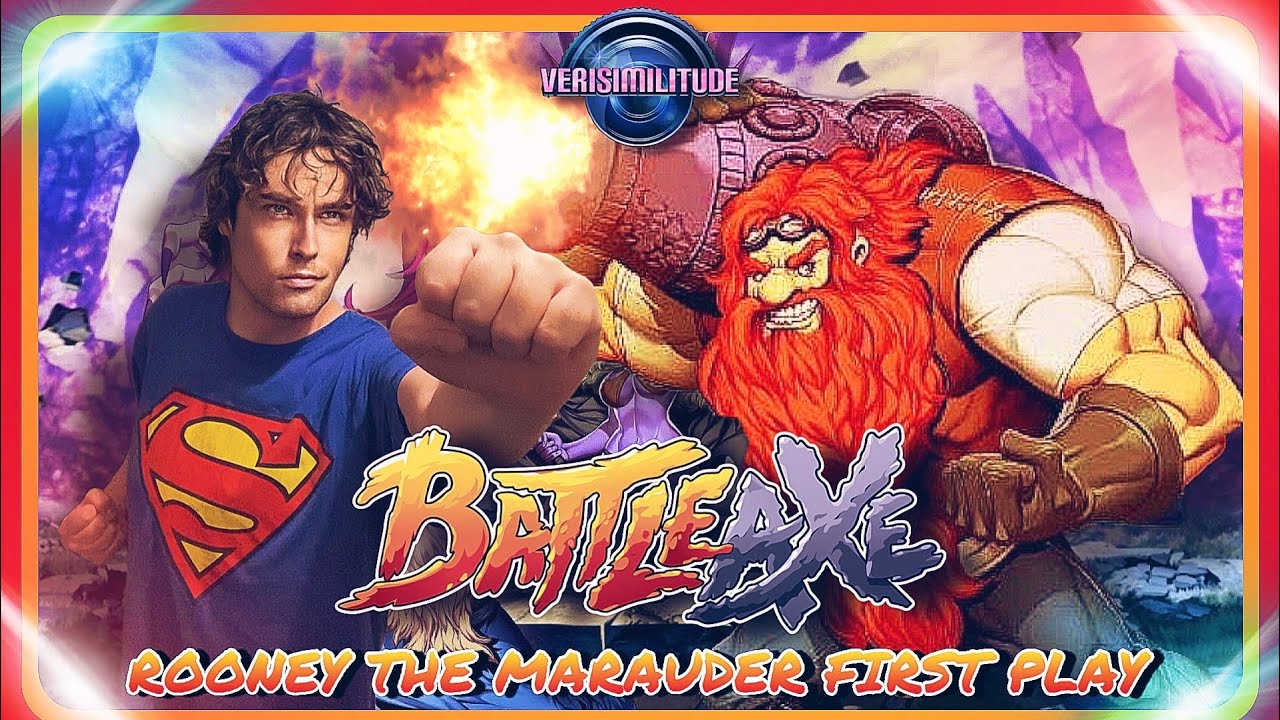 BATTLEAXE NINTENDO SWITCH; ROONEY THE MARAUDER FIRST PLAY - YouTube