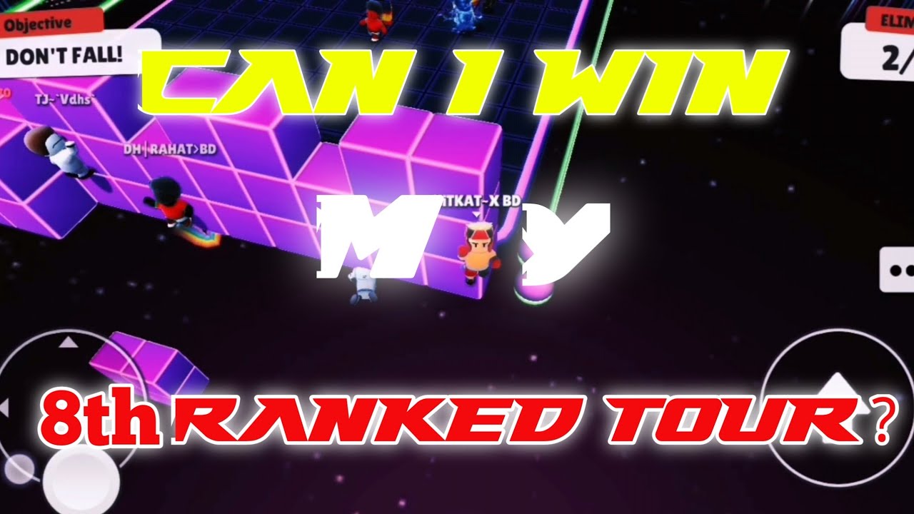Can I Win 8th RANKED TOUR? | ELECTRO PLAYZ. #stumbleguys # ...