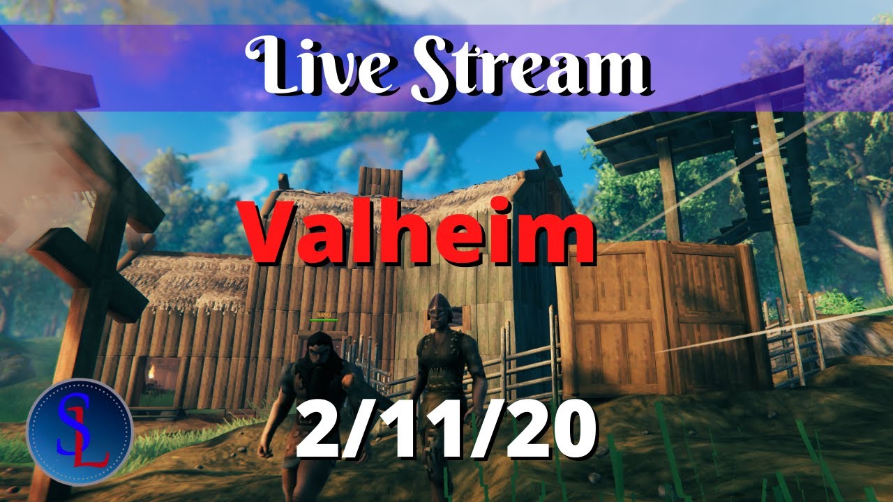 [Valheim Co-Op] Two Primitives Try to Discover Fire - YouTube