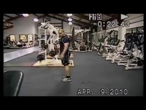 Eric Perri Training Weight Lifting - YouTube