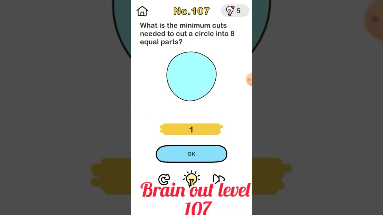 Brain out level 107 - YouTube