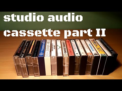 audio cassette studio (part 2) - YouTube