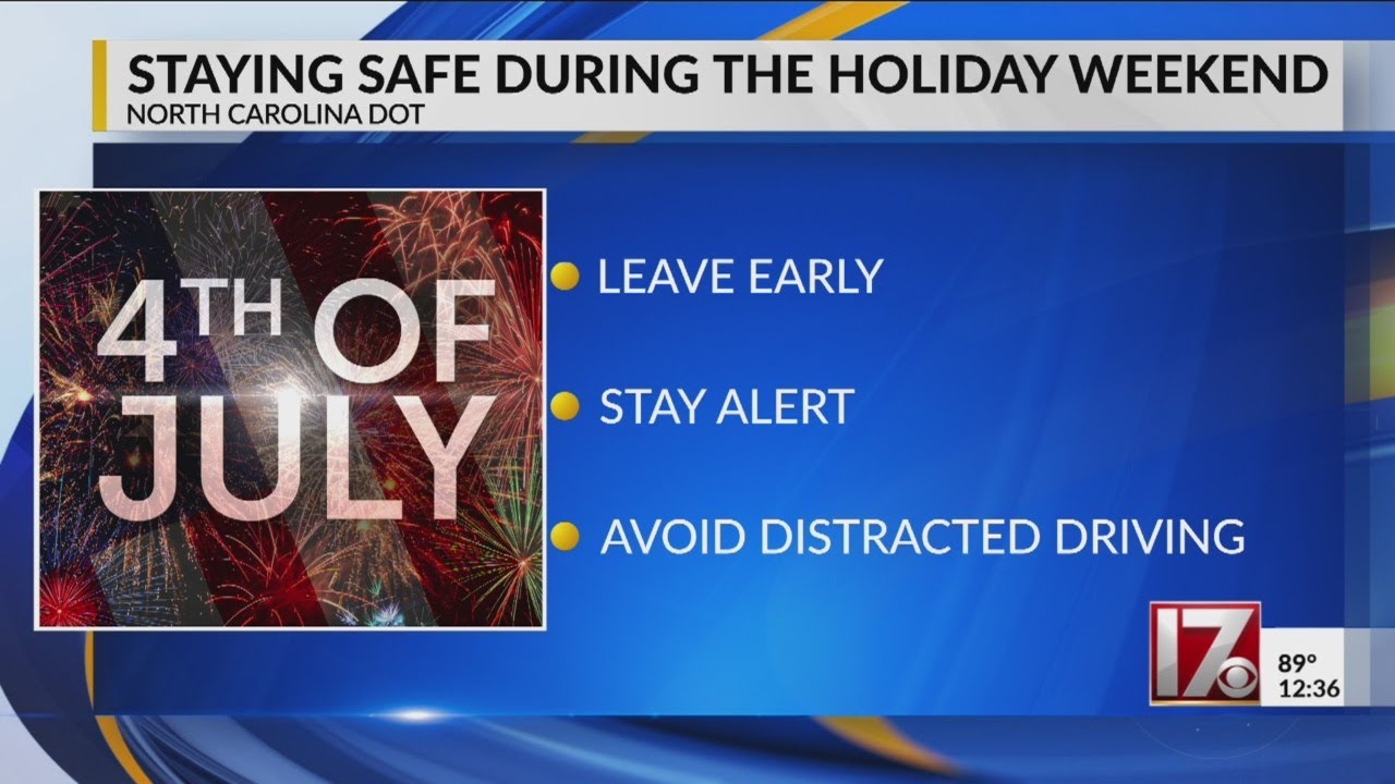 Staying safe during the holiday weekend - YouTube