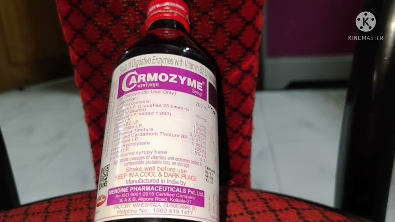 CARMOZYME SYRUP- GAS,ACIDITY PROBLEM.USES, BENEFITS, SIDE EFFECTS,HOW ...