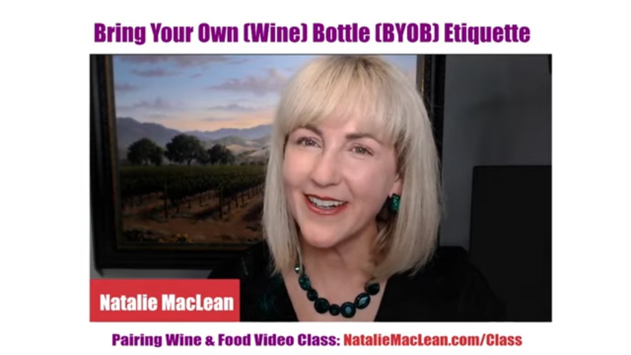 Bring Your Own (Wine) Bottle (BYOB) Etiquette - YouTube