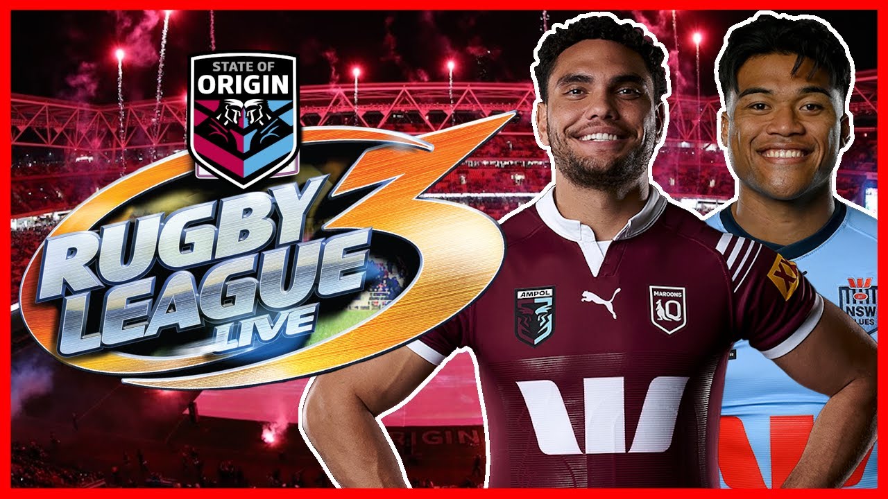 Retro Rugby League Live 3 | Can The QLD Maroons Win State of Origin ...