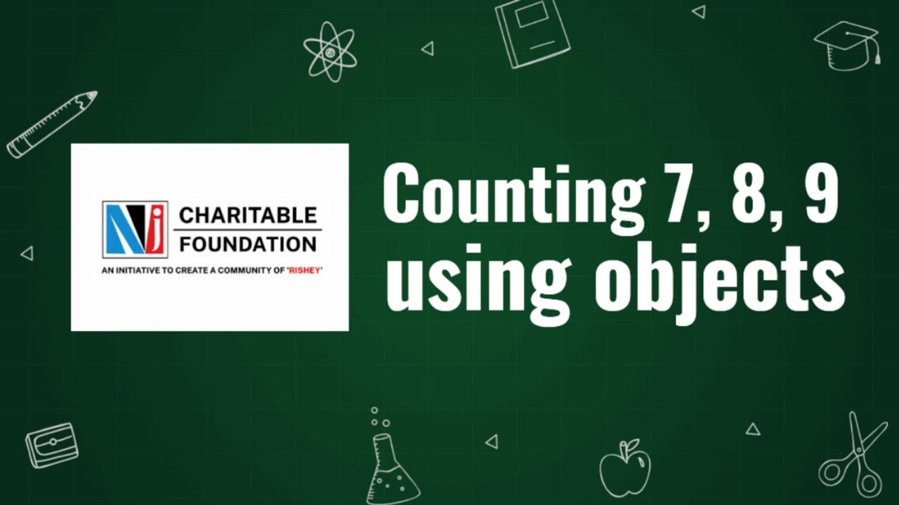 Video 3 Counting 7, 8, 9 | NIOS (OBE) Level A | Mathematics | Chapter 1 ...