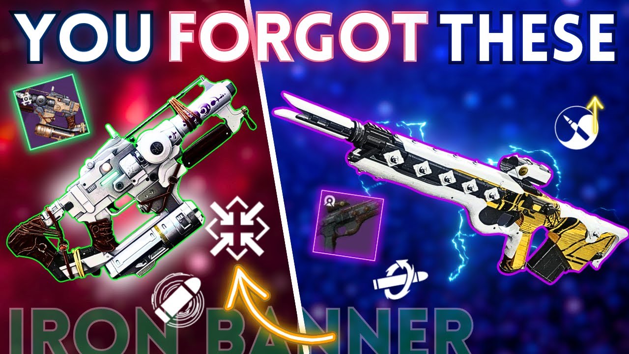 These 6 OLD Iron Banner Weapons will Leave your Enemies in SHAMBLES ...