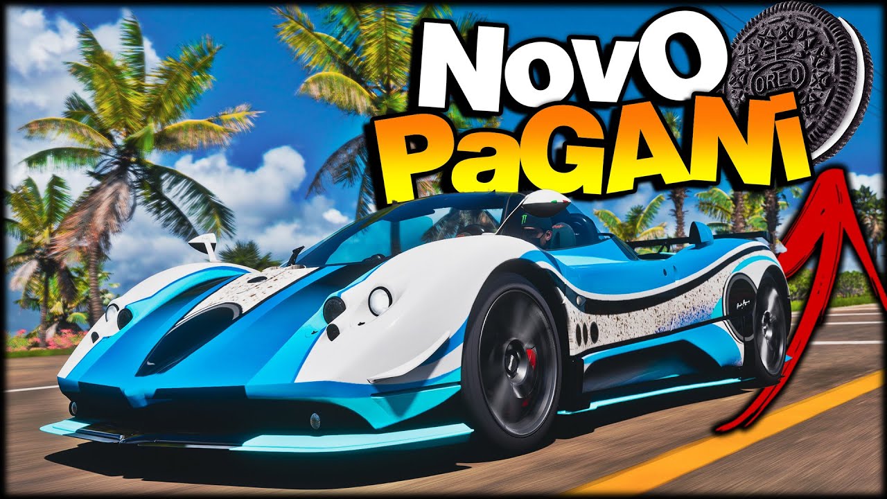 É BISCOITO OU BOLACHA? NOVO CARRO PAGANI ZONDA OREO EDITION - FORZA ...
