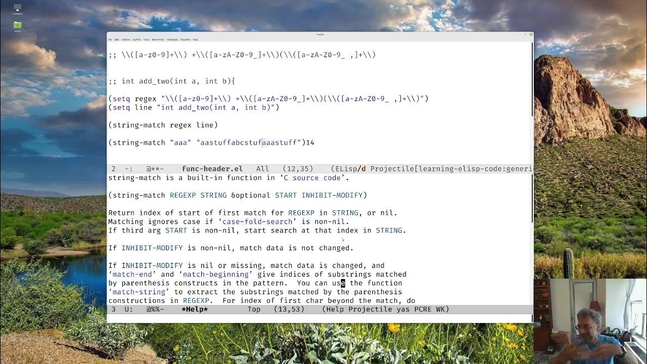 Learning elisp 8 - regex part 2 - YouTube