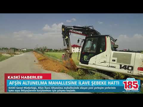 ALTUNELMA MAHALLESİNE İLAVE ŞEBEKE HATTI