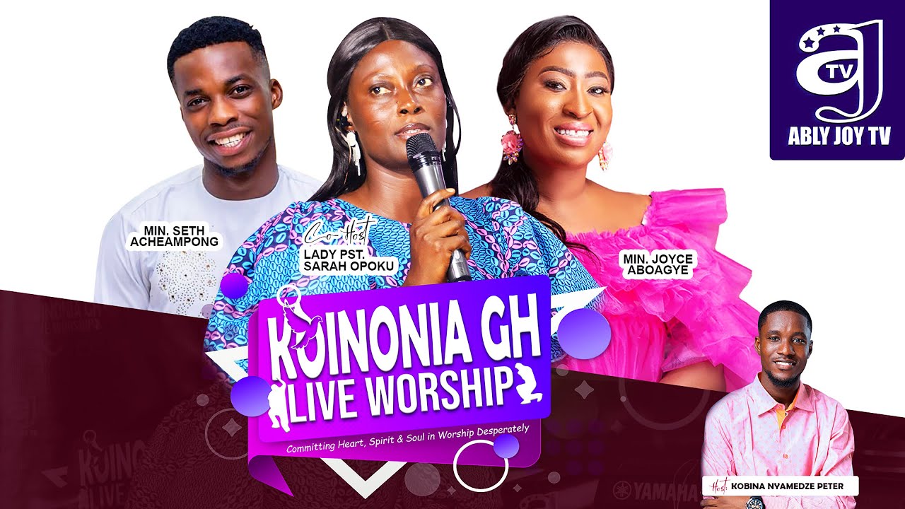 OMG!!.. KOINONIA GH LIVE WORSHIP With Lady Pst. Sarah Opoku, Joyce ...