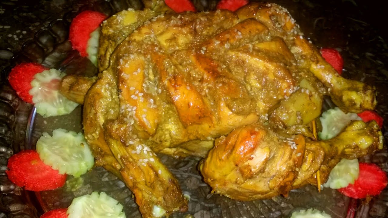 Murgh e mussallum | whole chicken roast - YouTube