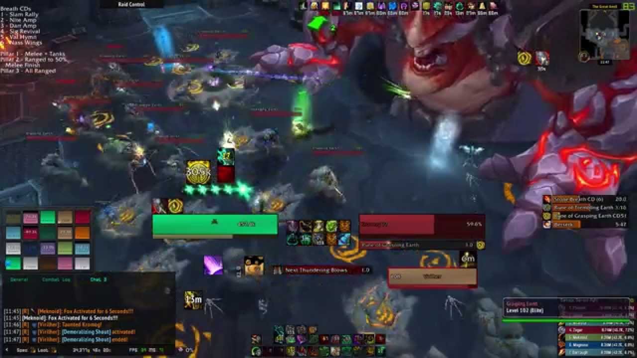 Us-Hyjal Nomad Mythic Kromog - YouTube