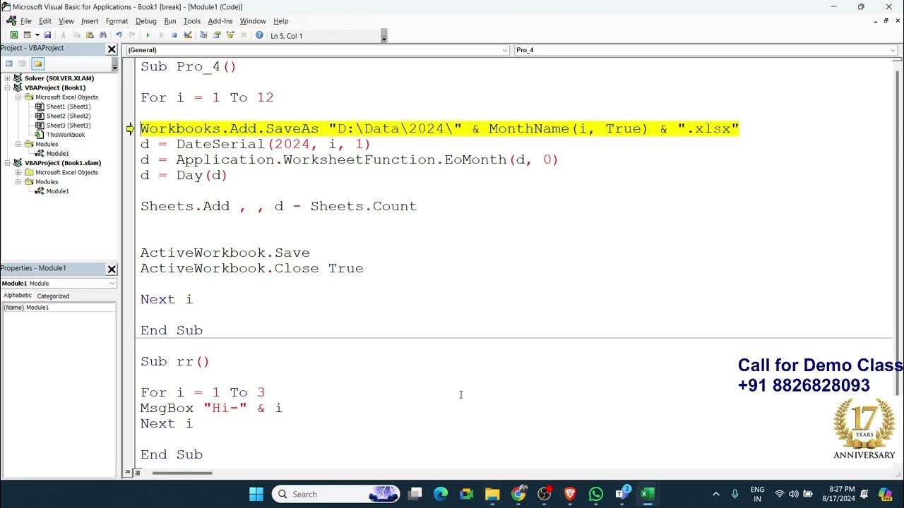 VBA Coding Classes in Hindi - YouTube