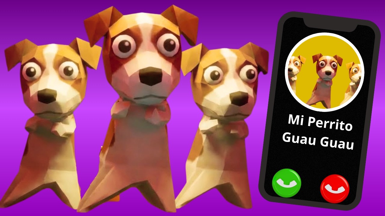 LLAMADA DE AY MI PERRITO GUAU GUAU | QUIERE JUGAR CONTIGO! - YouTube