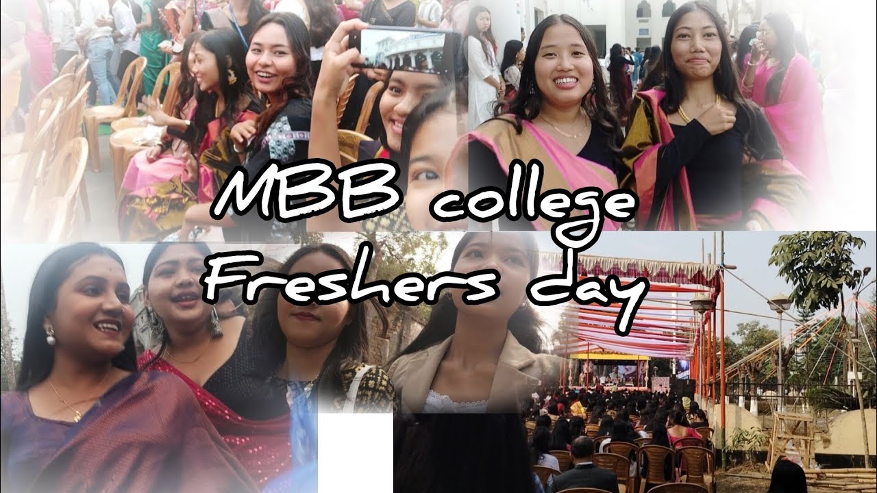 “Freshers Day”💖💐//MBB college/#college /#celebration - YouTube