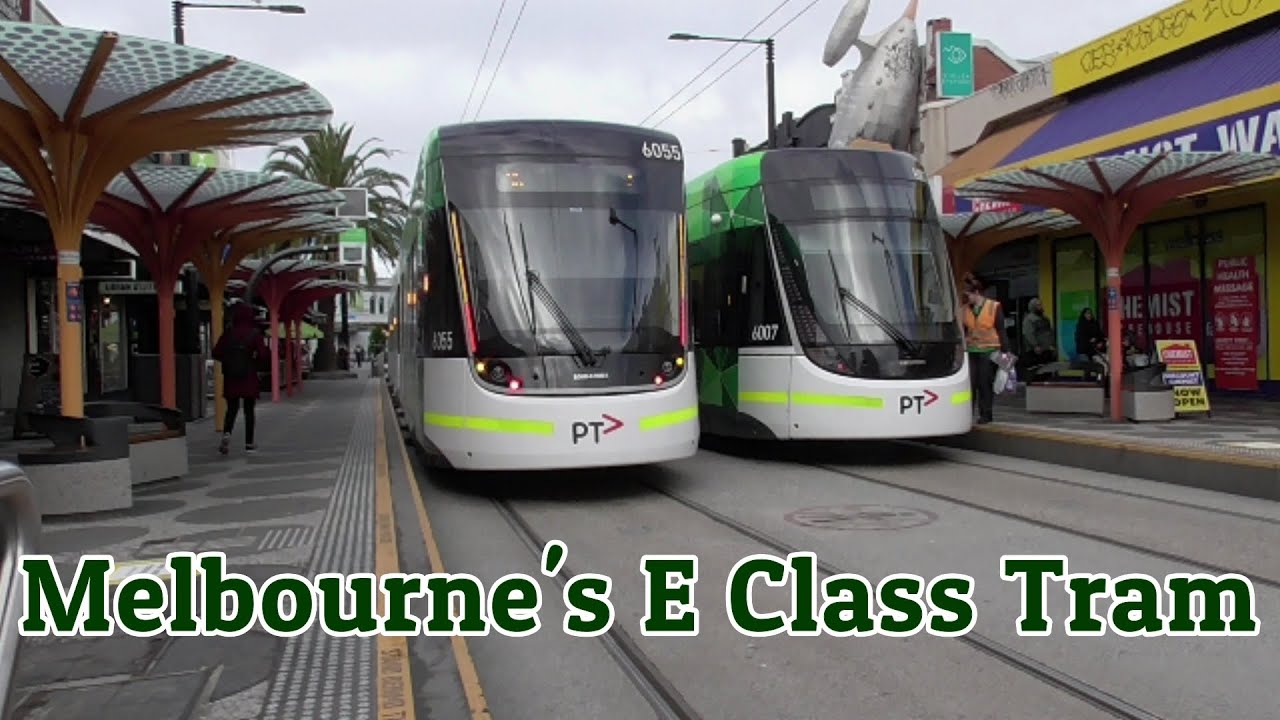 Melbournes E Class Tram Youtube