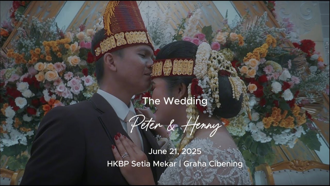 Klip Wedding Peter Wijaya Hasudungan Napitupulu & Henny Lisnawati Br ...