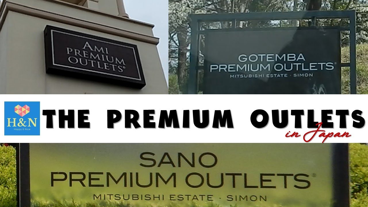 The Premium Outlets in Japan - YouTube