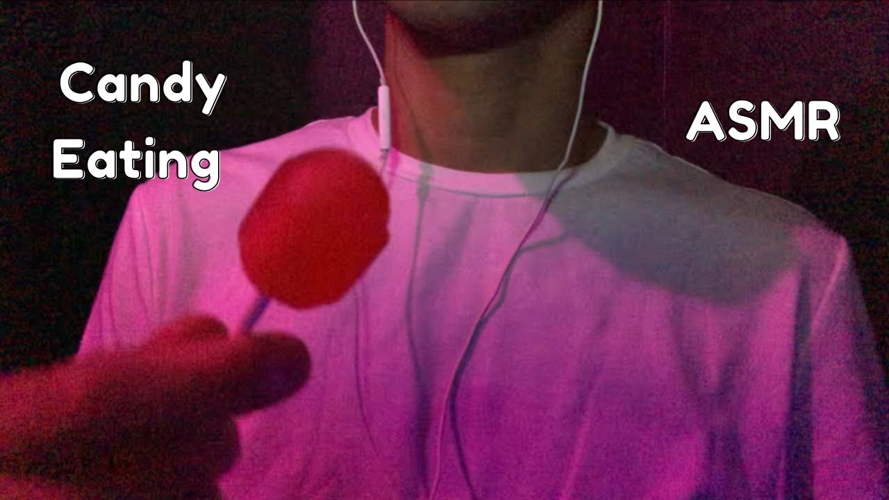 ASMR | Candy Eating With Mouth Sounds👄🍭 - YouTube